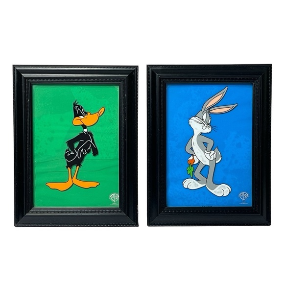 Sericel | Art | Daffy Duck And Bugs Bunny Sericel Looney Tunes Warner ...